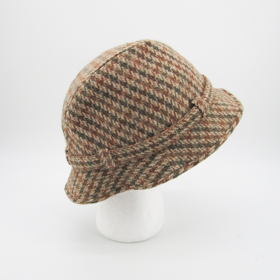 The Edinburgh Woollen Mill Pure New Wool Plaid Bucket Hat Made in UK ...