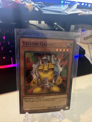 Yu-Gi-Oh Yellow Gadget - FIGA-EN008 - 1st Ed - Super Rare - NM - | eBay