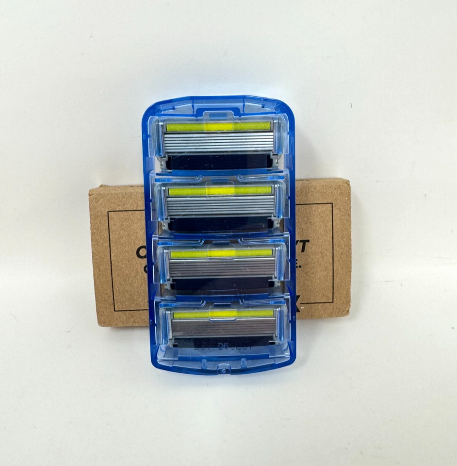 1 Pack of 4 Replacement Razor Blades Cartridges (6 Blade) Dollar Shave ...