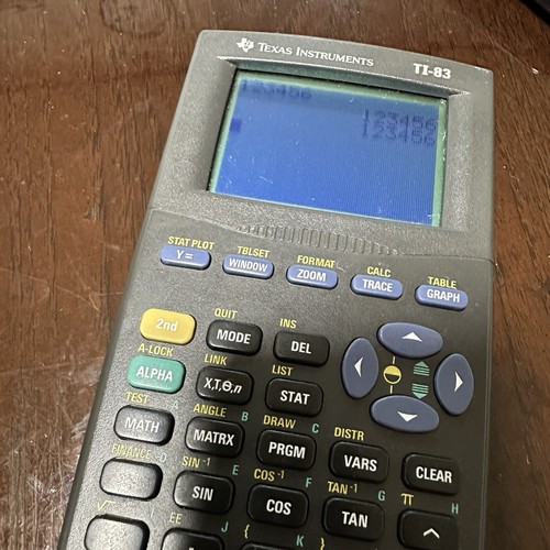 Texas Instruments TI83 Plus Silver Edition Graphing Calculator | eBay