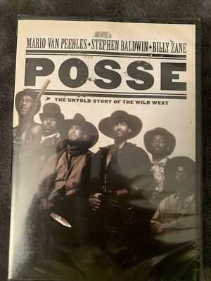 Posse (DVD) DISC ONLY Mario Van Peebles Stephen Baldwin | eBay