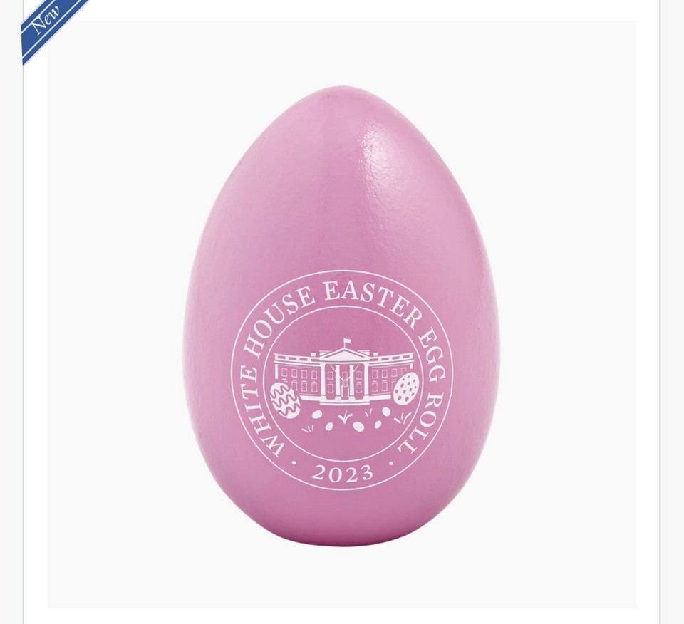 2023 WHITE HOUSE Easter EGG PRESIDENT Biden Signed Official DEMOCRAT ...