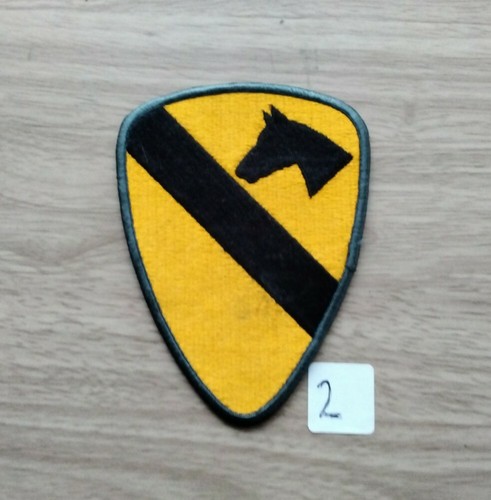WW2 US 1st Cavalry Patch. (Yellow) WW2 US Army Patches | eBay