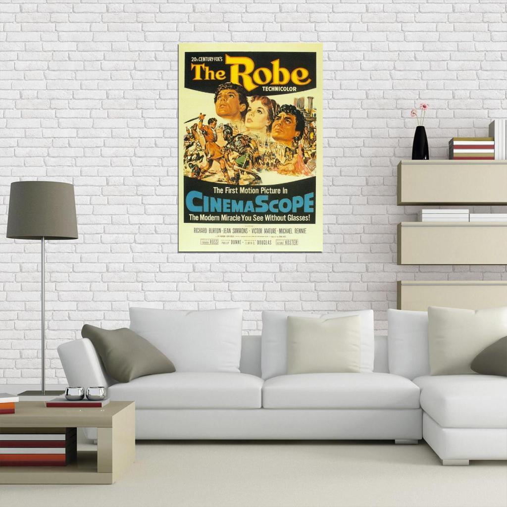 70923 The Robe Movie Richard Burton, Jean Simmons Wall 24x18 POSTER ...