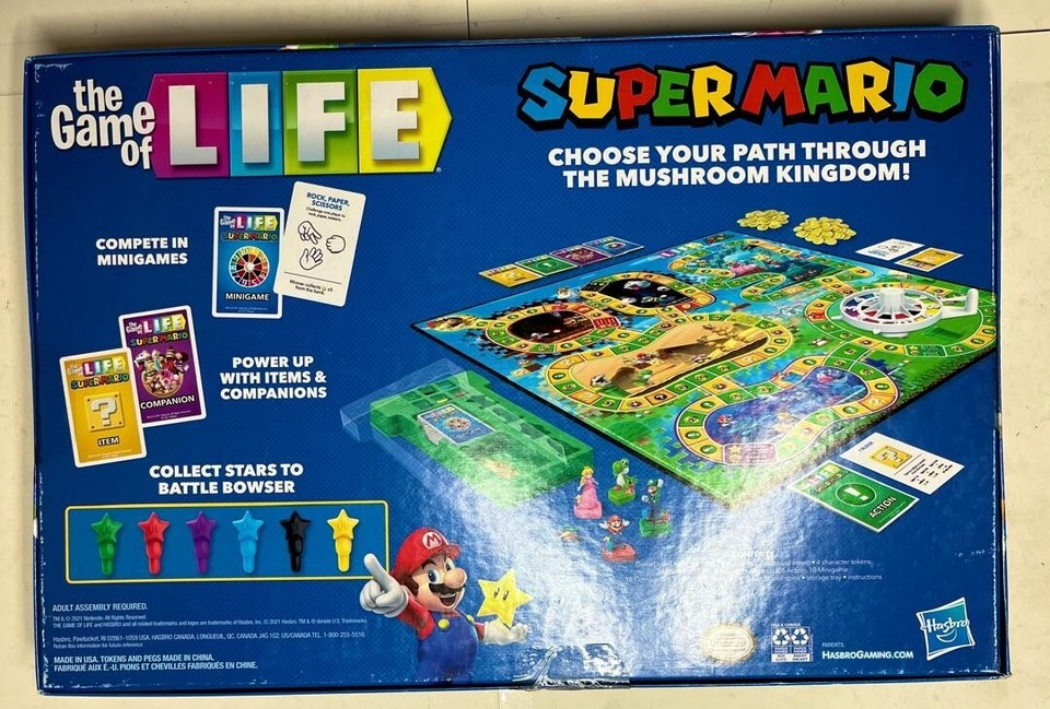 The Game of Life: Super Mario Edition-NEW | eBay