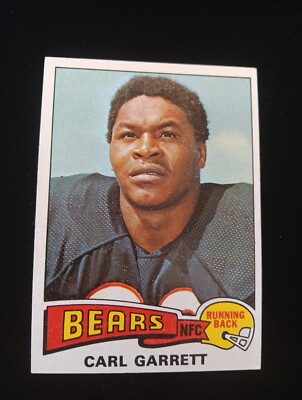 1975 Topps Football Card #126 Carl Garrett | eBay