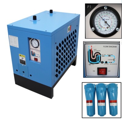 220V 7.5C 35cfm Refrigerating Air Dryer Pneumatic Freeze-drying Machine ...
