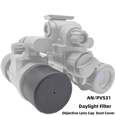 AN/PVS31 GPNVG18 Night Vision Objective Len Cap Elastic Soft Eyepiece ...