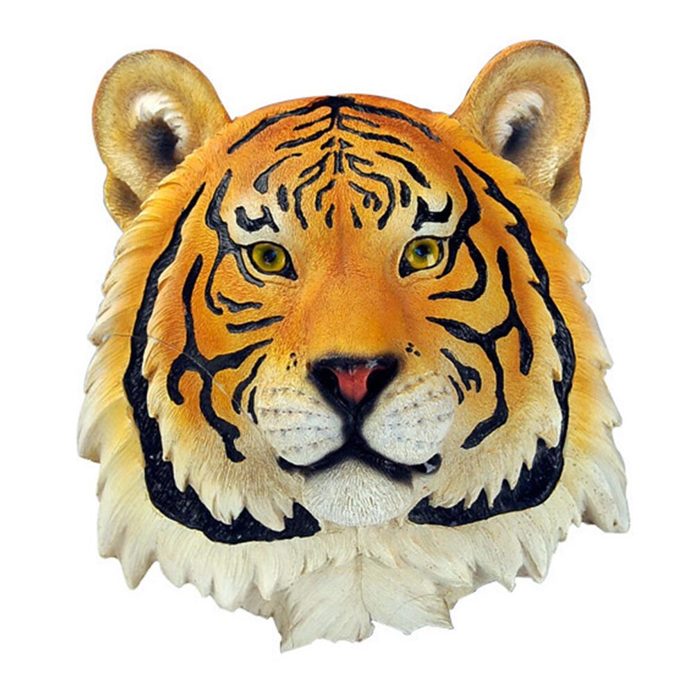 Wall Mount Hanging Animal Head Ornament Decoration Resin Realistic ...