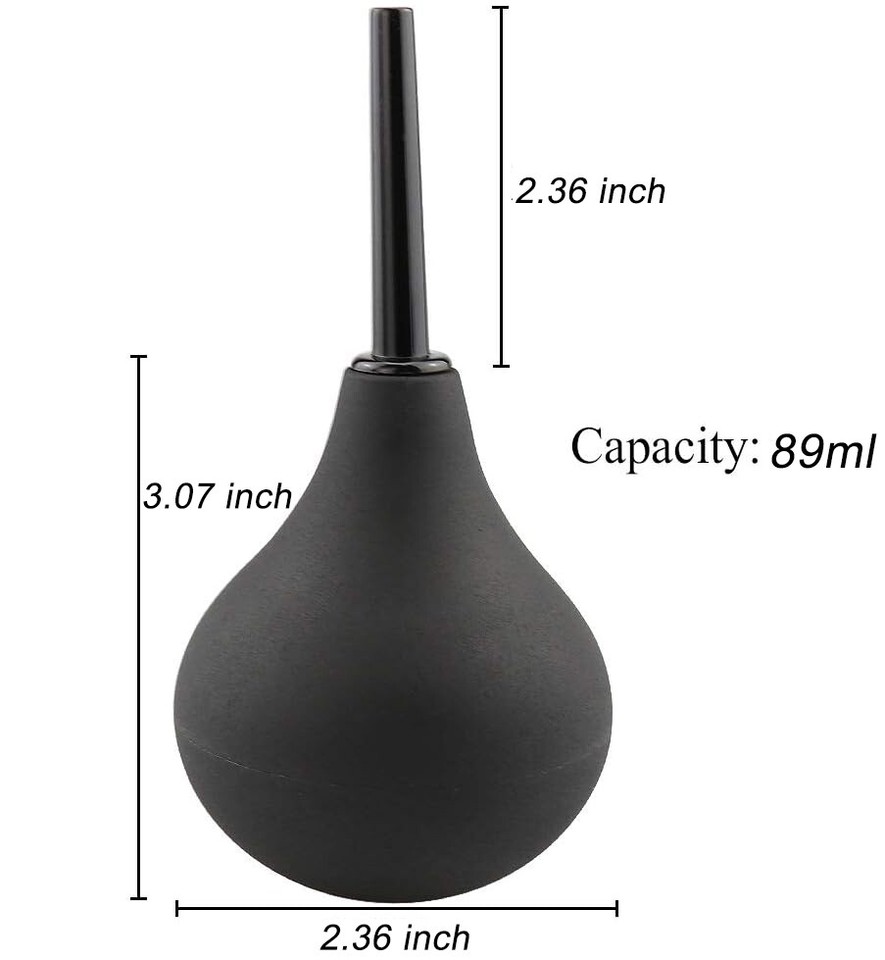 Anal Vaginal Bulb Douche Enema Irrigation Colonic Cleaner Rectal ...
