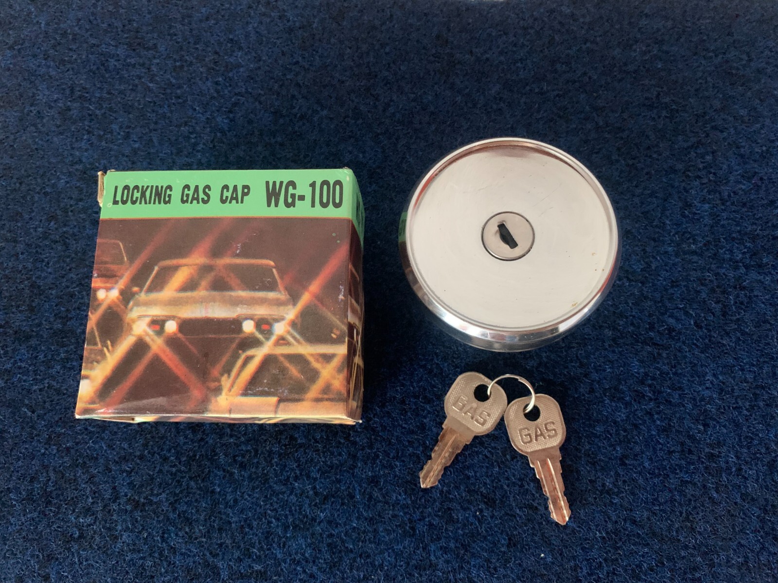 NOS Vintage Universal Locking Gas Cap WG-100 (MS-301) | eBay
