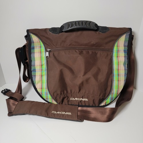 Dakine Messenger Bag Shoulder Strap Handbag Laptop Book Travel Brown ...