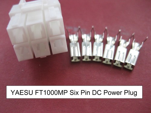 C5 ORIGINAL YAESU FT1000MP MARK 5 MKV SIX PIN 6-PIN DC POWER PLUG FP-29 ...