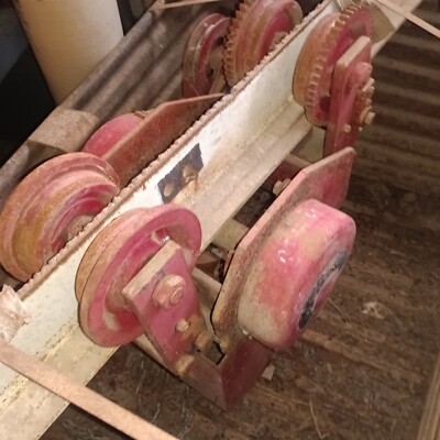 Chester Zephyr 4 ton chain hoist with chain driven trolley & chain ...