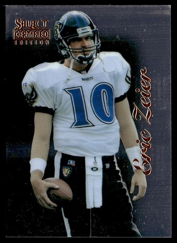 1996 Select Certified Eric Zeier Baltimore Ravens #76 | eBay