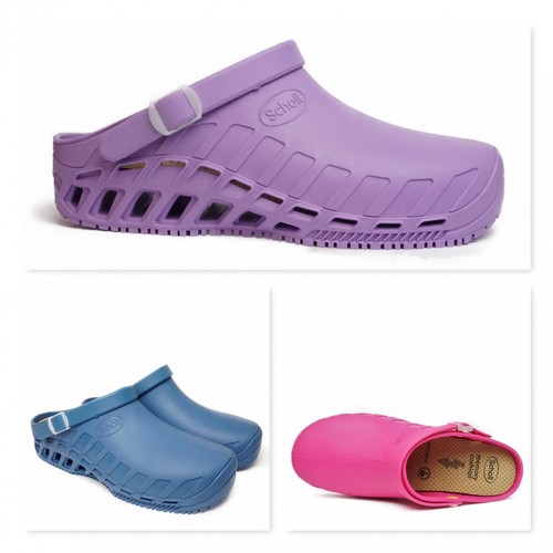 SCHOLL PROFESSIONAL CLOGS MULTI COLOR EVO ORIGINAL MEDICAL STAFF AND ...