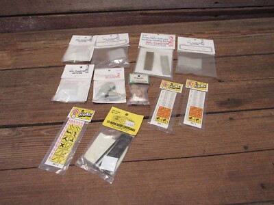 LOT HO Scale 1:87 Chain Link Fence Ramps Highway Signs Barrels Track ...