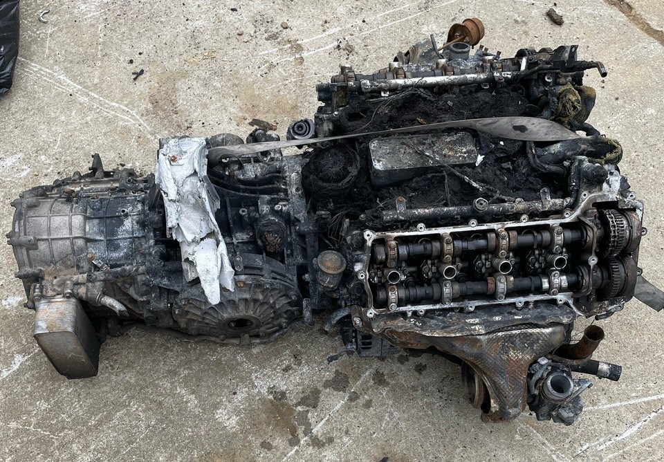 15-21 Mclaren 540 600 570s Engine M838T 3.8l Twin Turbo Turns W Trans ...