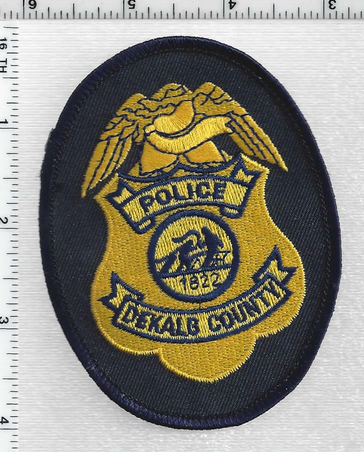 Dekalb County Police (Georgia) 2nd Issue Cap/Hat Patch | eBay