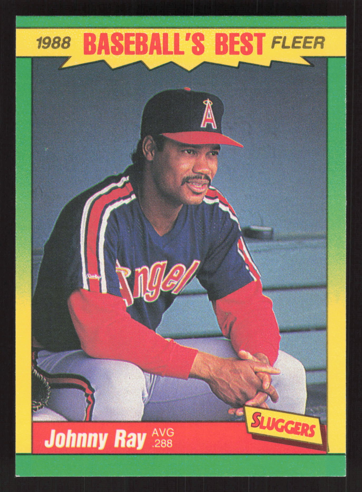 1988 Fleer Baseball's Best Sluggers vs. Pitchers - #31 Johnny Ray for ...