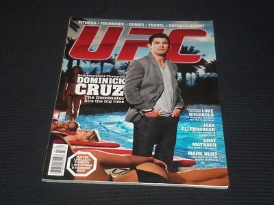 2012 JUNE UFC MAGAZINE - DOMINICK CRUZ FRONT COVER - E 5137 | eBay