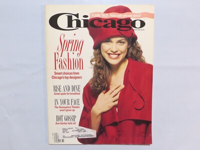 Chicago Magazine 1992 March Spring Fashion Ann Gerber Sports X2 | eBay