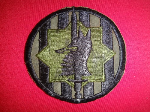 US Army 89th MILITARY POLICE Brigade Subdued Patch | eBay