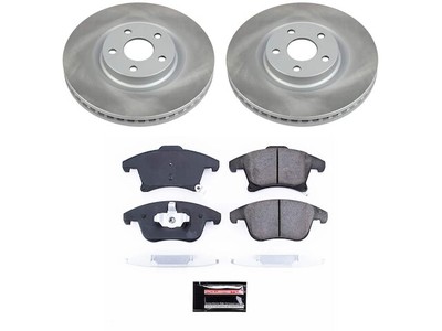 Front Brake Pad and Rotor Kit For Police Responder Hybrid SSV Plug-In ...