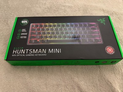 Razer Huntsman Mini 60% Wired Gaming Keyboard Linear Red Switch, Open ...