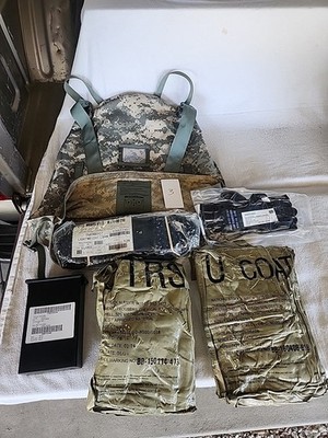 JSLIST Chemical Protective Suit with Bag, Boots, Gloves, Canister, Top ...