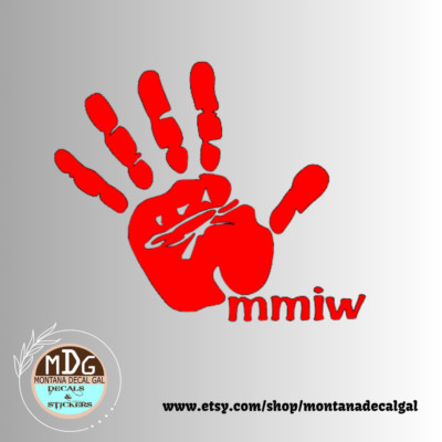 MMIW Decal for car | Missing and Murdered Indigenous Women | MMIW ...