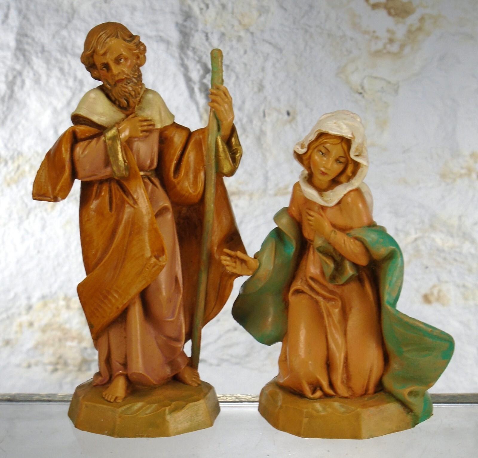 FONTANINI SIMONETTI ITALY 1991 JOSEPH 1 & MARY 2 HOLY FAMILY NATIVITY ...