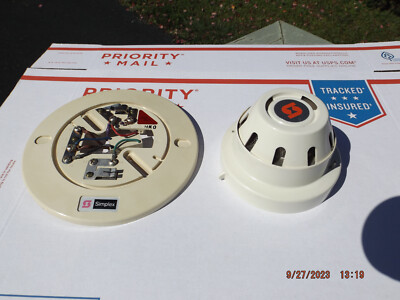 **Used** Simplex 2098-9544 Ionization Smoke Detector Head/W Base 2098 ...