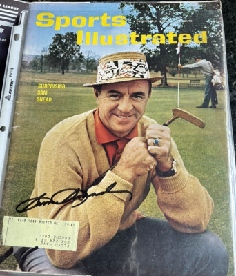 Sam Snead Autographed Sports Illustrated Dec 5 1960 | eBay
