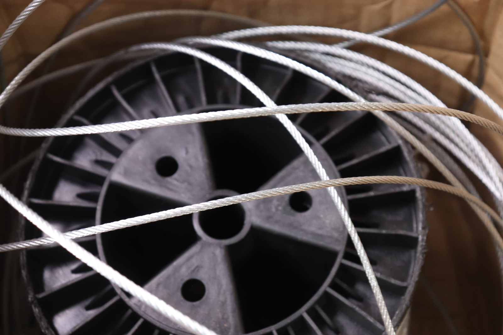 Galvanized Braided Cable 1/8" X 1000' | eBay