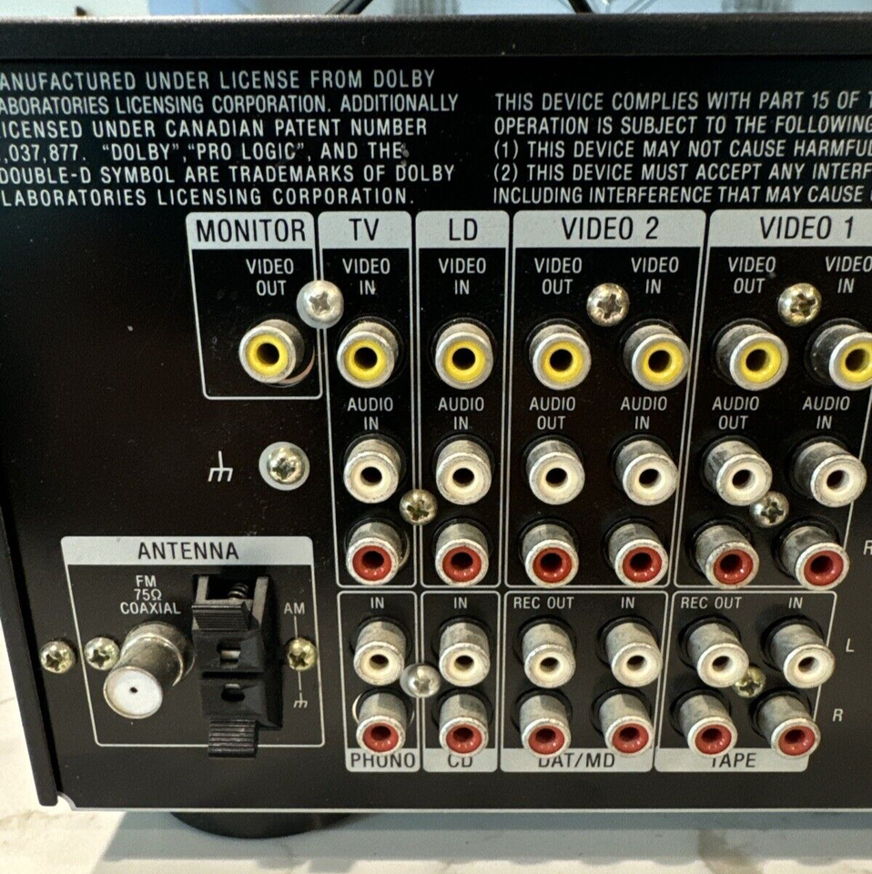 Sony Stereo control center Model: STR-D965 Remote Included | eBay