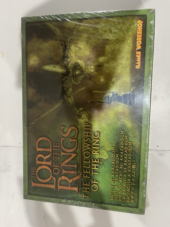 LOTR Battle At Khazad-Dum SEALED NEW Games Workshop Balrog Lord Of The ...