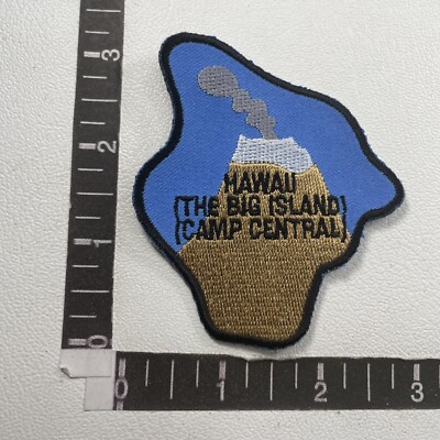 Hawaii “The Big Island” Camp Central Volcano Patch 11WF | eBay