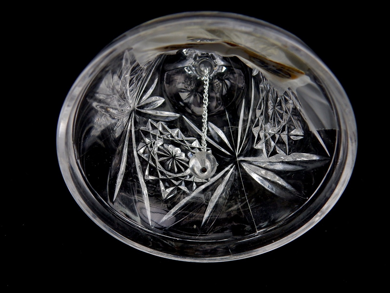 Vintage Bleikristall 24% Lead Crystal Bell w/Crystal Clapper Clear 7 ...