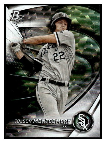 2022 Bowman Platinum Ice 13 Colson Montgomery Chicago White Sox card | eBay