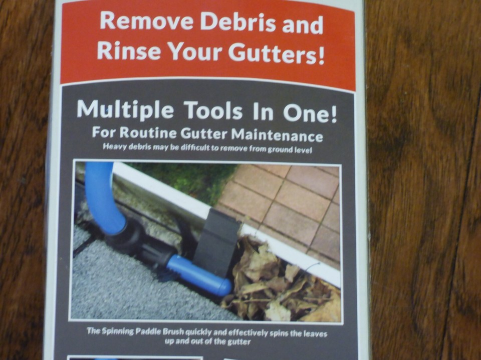 Gutter Sweep Rotary Gutter Cleaning System | eBay