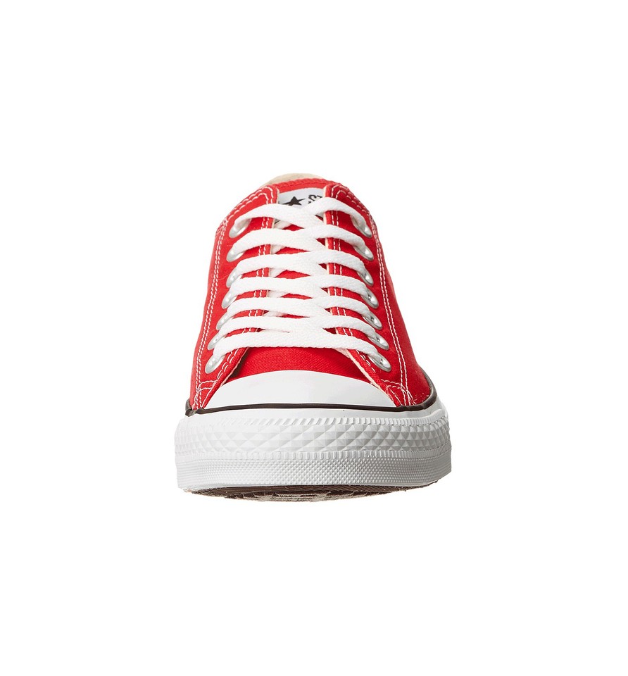 CONVERSE Chuck Taylor All Star Shoes Low Top Red Classic Women Sneakers ...