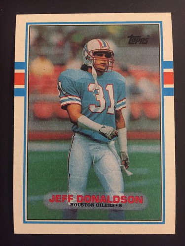 Jeff Donaldson 100 Topps 1989 NFL Football Trading Card | eBay