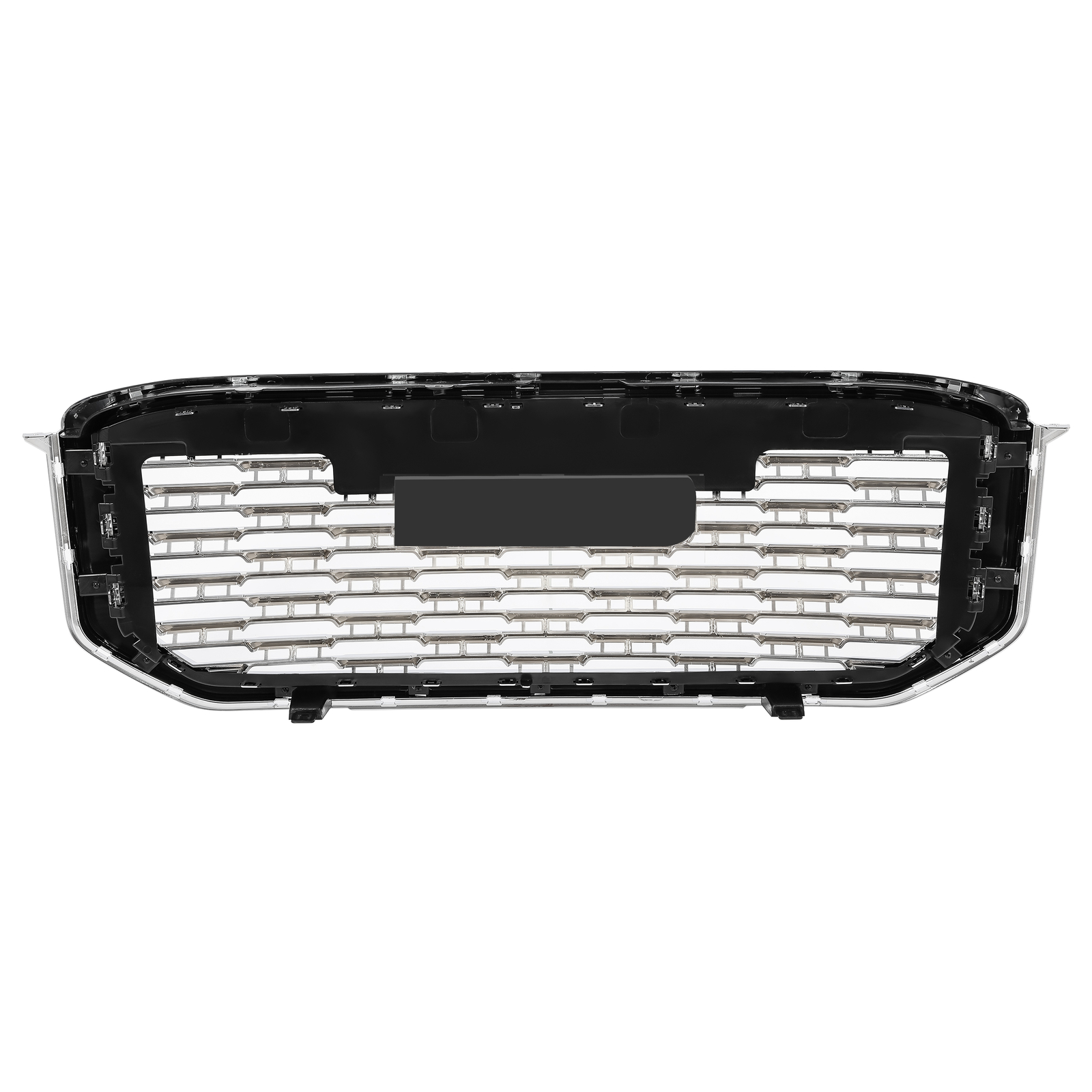 Chrome Front Upper Grille Mesh Grill For GMC Yukon/ Yukon XL Denali ...