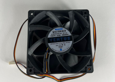 Octominer High Performance Ventus 120MM 12V 170CFM 4800 RPM Case Fan ...