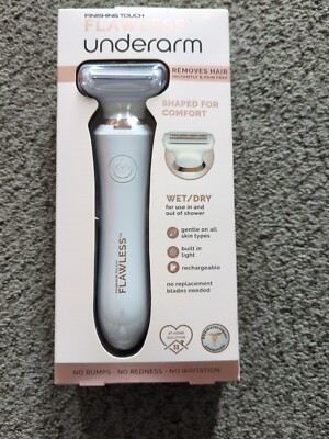 Finishing Touch Flawless Rechargeable Razor Device for Underarm Hair ...