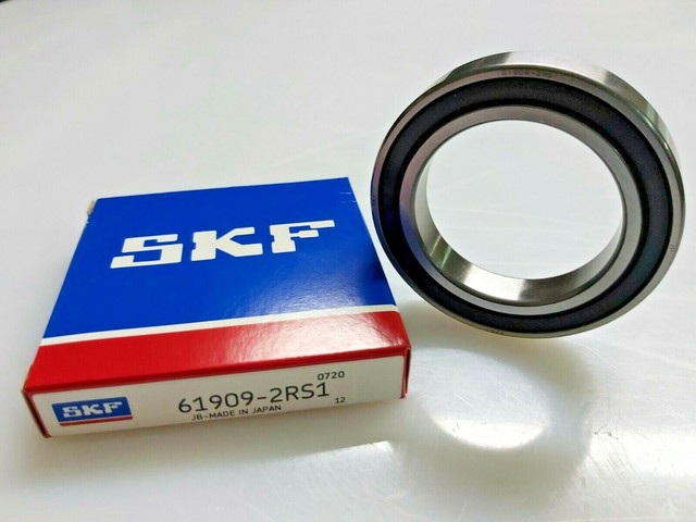 SKF 61909-2RS1 Thin Section Deep Groove Bearing 45X68X12mm | eBay
