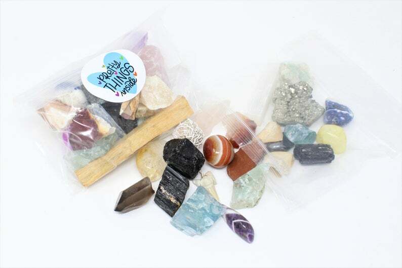 Random Crystal Lot, Assorted Mixed Gemstones, Random Crystals Lot | eBay