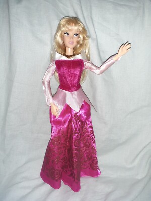 Barbie type Disney Princess Aurora Sleeping Beauty Doll- articulated ...