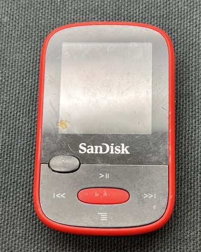 SanDisk Clip Sport - Red - Portable Mp3 Player - 4gb | eBay